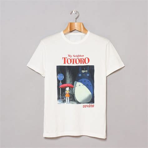 Studio Ghibli My Neighbor Totoro Kanji Totoro T Shirt Km Kendrablanca