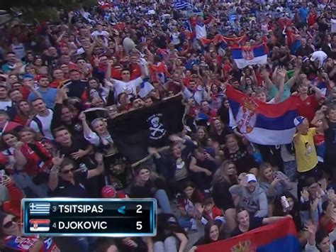 Četnička Zastava Na Meču Novaka Đokovića Na Australijan Openu Mondo