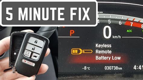 How To Replace Battery In Honda Crv Key Fob 2019 Reviewmotors Co