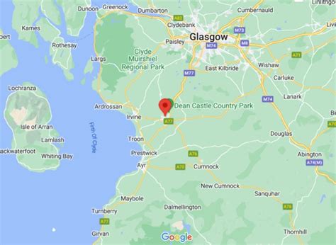 Where Is Kilmarnock Scotland Uk See Area Map And More