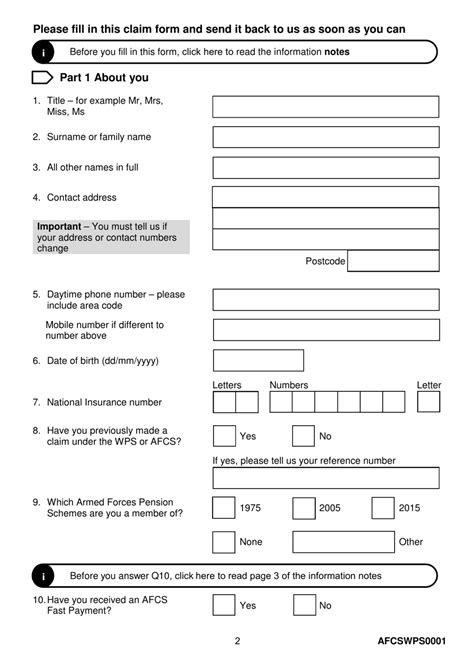 Form Afcswps0001 Fill Out Sign Online And Download Fillable Pdf