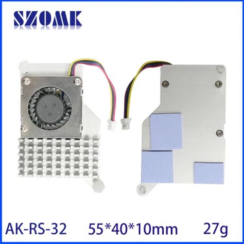554010mm Raspberry Pi 5 Official Original Radiator Temperature Controlled Blower Fan Heat Sink