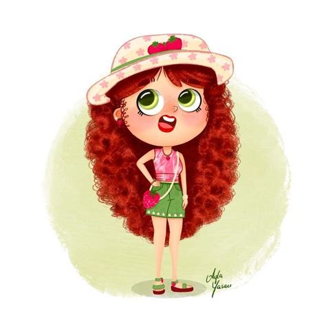 Ayla Yasacı • Illustrator On Instagram Dtiys Strawberry Shortcake 🍓