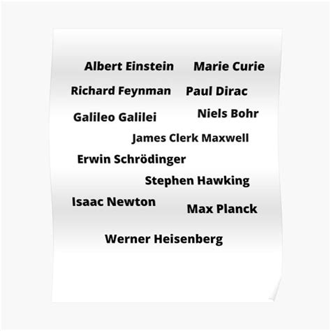Most Famous Physicists Sticker Pack Einstein Dirac Newton Bohr