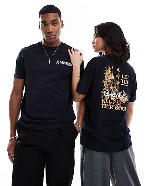 Napapijri Alikas T Shirt In Schwarz Asos