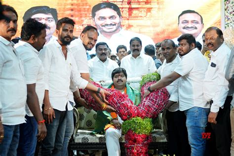Ttd Board Member Dasari Kiran Kumar Has Been Felicitated In Tenali By Local Mla Sivakumar In The