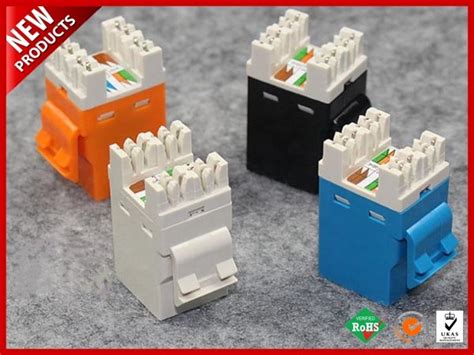 CAT6 Networking Keystone Module Jack Keystone Module And Keystone Jack