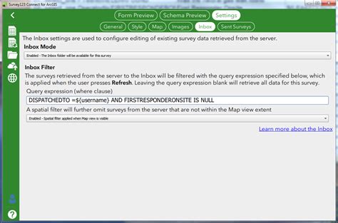 Survey123 Sent Inbox Bug Esri Community