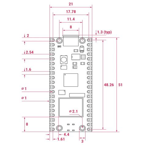 Raspberry Pi Pico 2w Dev Board Max 5 Per Client Micro Robotics