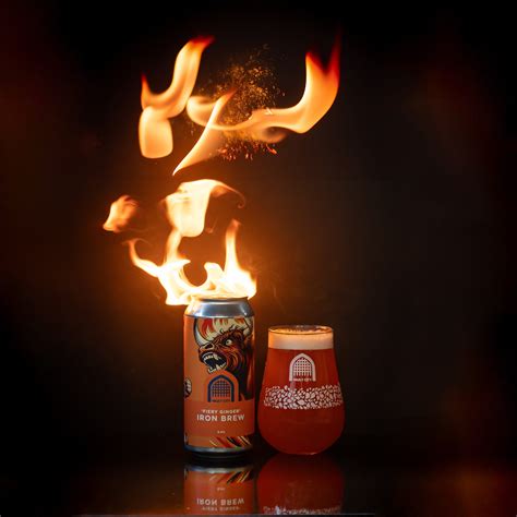 Fiery Ginger Iron Brew Refreshing Scottish Flavor Vault City Brewing