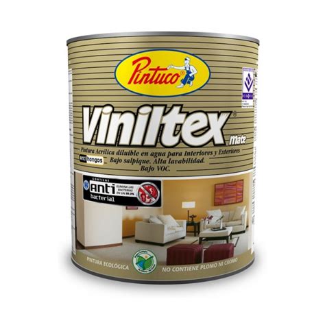Viniltex Blanco Puro 1520 1 4 Galon Pintuco 0 946 Lt 9 426 Lt 0 946 Lt