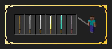 Katanas For Swords Minecraft Resource Packs Curseforge