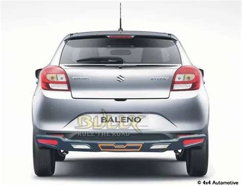 Bully Abs Baleno Rear Bumper Guard Maruti Suzuki Baleno For Garage At