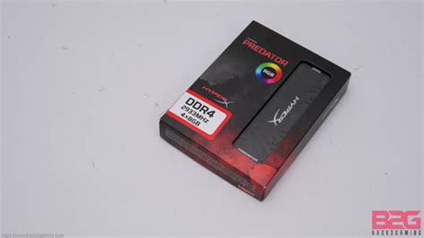 HyperX Predator RGB DDR4 2933 32GB Quad Channel Memory Kit Review Back2Gaming