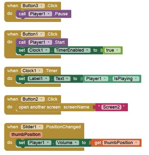 Controling Player After Switching Screens MIT App Inventor Help MIT
