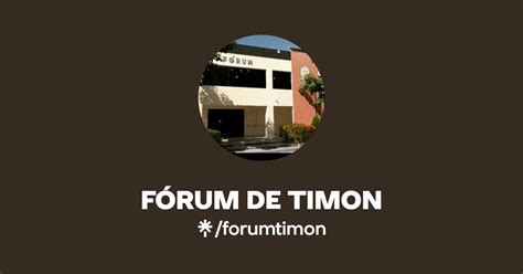 FÓrum De Timon Linktree