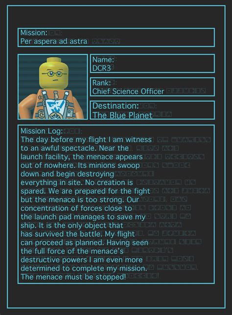 Dcr3 Lego Universe Wiki Fandom