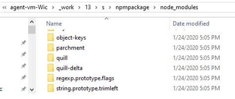 Npm Task Not Creating Node Modules Folder In Azure Pipeline Stack