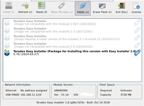 Toradex Easy İnstaller 1 8 Not Compatible With Imx6dl 512mb It V1 1a Technical Support
