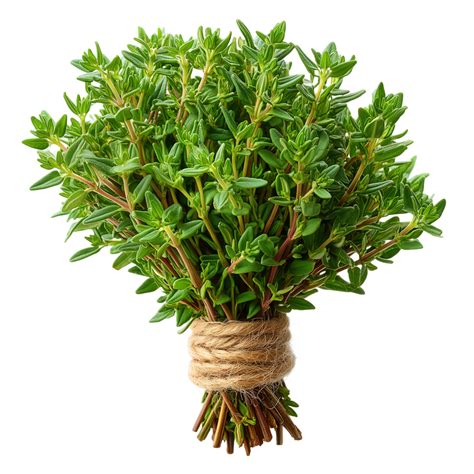 A Bunch Of Fresh Herbs Tied Up With Twine 67601680 Png