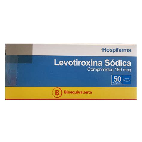 Levotiroxina Comprimidos 150mcg — Farmacia El Quimico