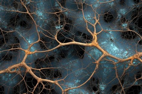 premium photo a series of interconnected neural networks