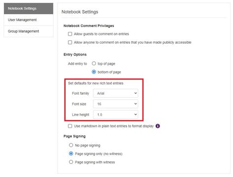 Rich Text Editor LabArchives