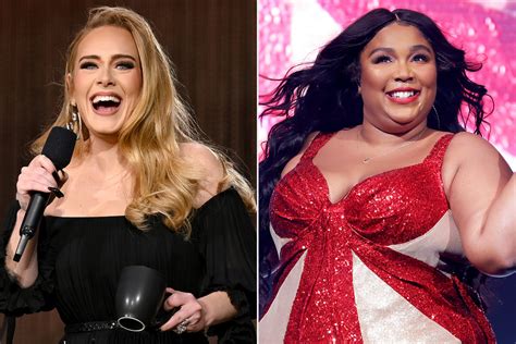Adele Gushes Over Lizzo See Lizzos Response Billboard