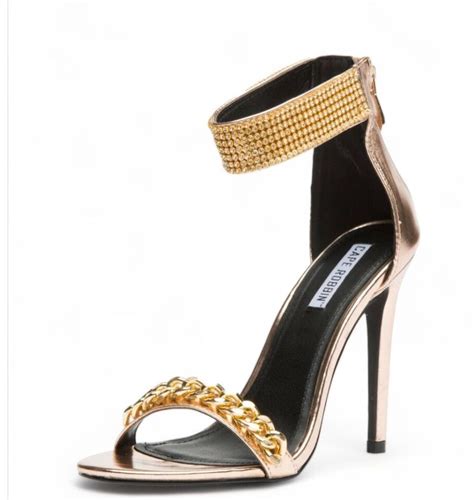 Nwt Cape Robbin Suzzy Rose Gold High Heel Rose Gold Sz Ebay