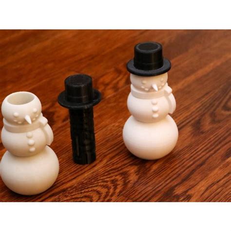 3d Printable Snowman Maze Puzzle Box By 3d Central