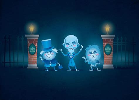 Haunted Mansion Ghosts Disney Art Disney Drawings Disney Wallpaper