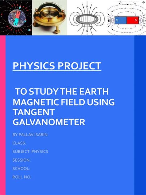 Physics Investigatory Project Class 12 Tangent Galvanometer Pdf