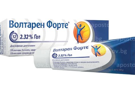 Apostolov.bg - ВОЛТАРЕН ФОРТЕ гел 2.32% 150г.