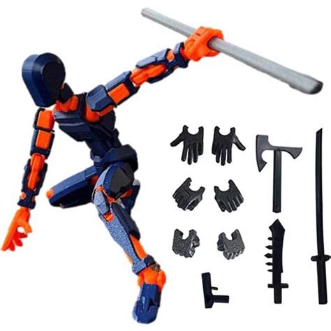 Multi Jointed Movable Shapeshift Robot 2 0 3d Printed Mannequin Dummy