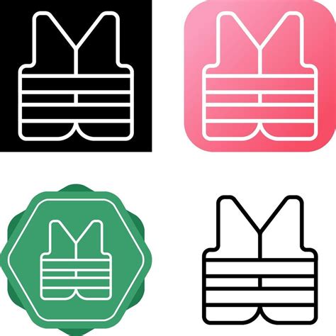 Safety Vest Vector Icon 40651625 Vector Art At Vecteezy