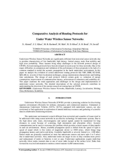 Pdf Comparative Analysis Of Routing Protocols For Voip In A Wireless Mesh Backbone A User