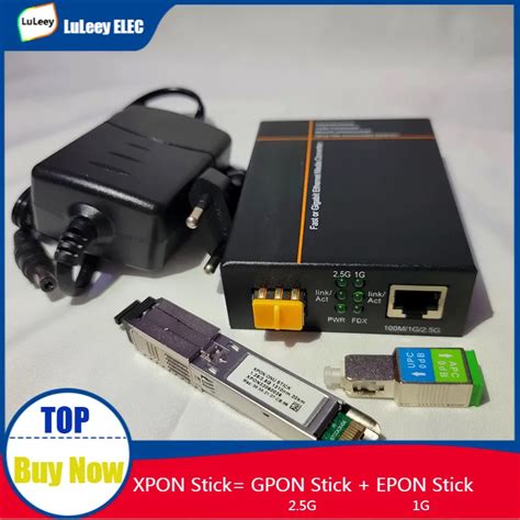 2-5G-GPON-EPON-XPON-SFP-Stick-DDM-2-5g-media-converter-ONU-Fiber-Optic ...