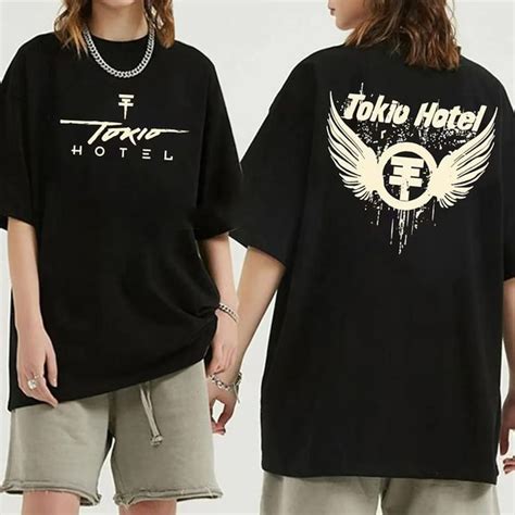 Vintage Tokio Hotel Tour Beyond The World Sided T Shirt Tokio Hotel Merch Tokio Hotel Shirt