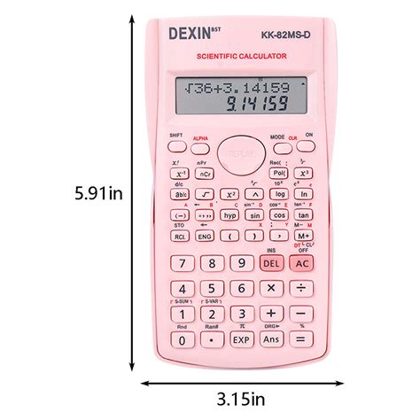 Prinxy Science Calculator 12 Digits Dual Line Display Multifunctional