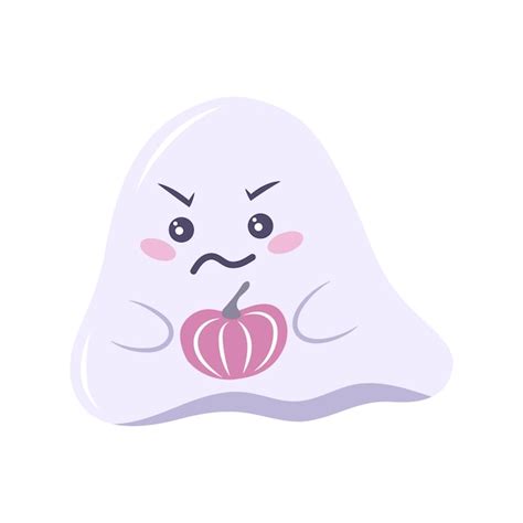Premium Vector Cute Halloween Spirit Vector Illustration