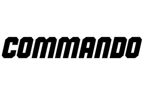 Commando Font Freedafonts