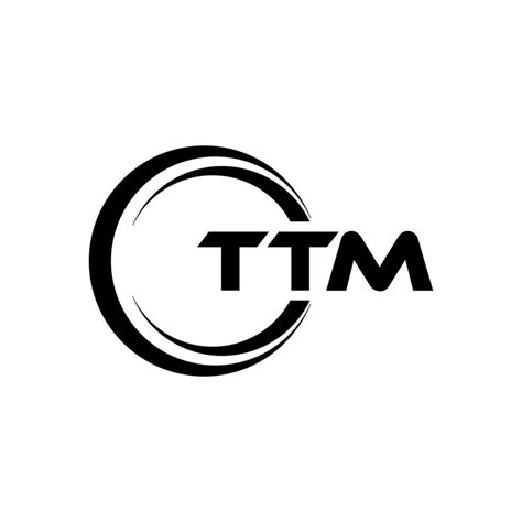 Ttm Letra Logo Diseño Inspiración Para Un único Identidad Moderno