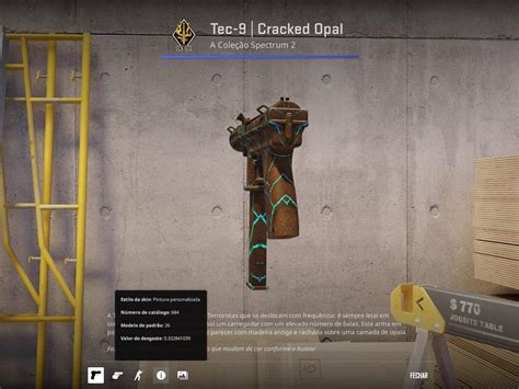 Tec 9 Cracked Opal Rcsgo