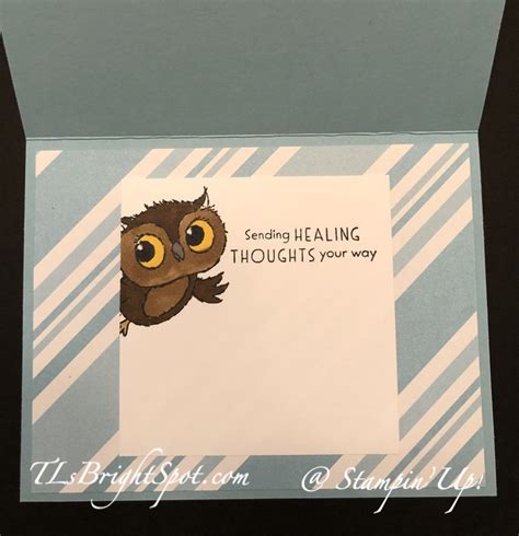 Stampin Up Adorable Owls Fun Fold