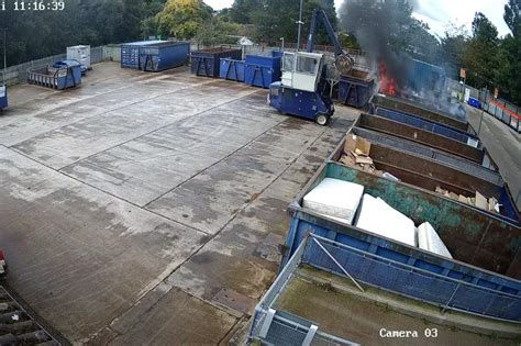 Fires At Aberdeenshire Recycling Centre Caused By Incorrect Dumping Of
