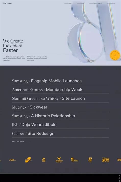 clay ui ux design agency web design and branding on landbook get