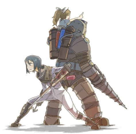 Ziro Ziro Daydozen Big Daddy Bioshock Big Sister Bioshock Eleanor Lamb Little Sister