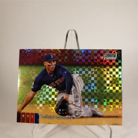 2020 Topps Stadium Club Chrome X Fractor Rafael Devers 234 Ebay