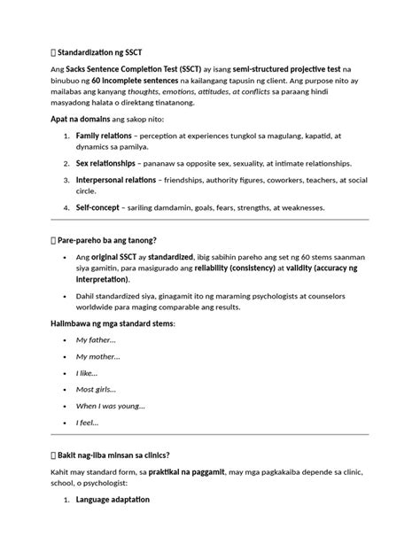 Standardization Ng Ssct Pdf