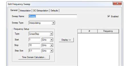 Adding A Frequency Sweep Hfss教程ansys Hfss 15 在线帮助文档